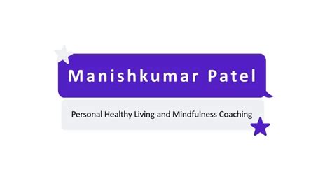 Ppt Manishkumar Patel Mindfulness Coaching Pelham Manor Ny Powerpoint Presentation Id