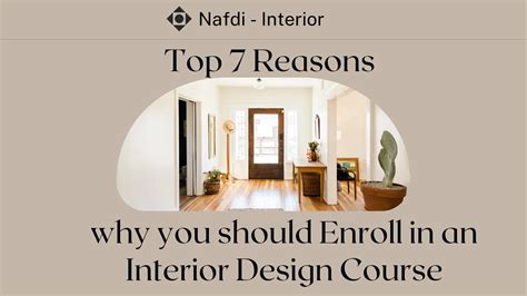 7 Reasons Why You Should Enrol In An Interior Design Course