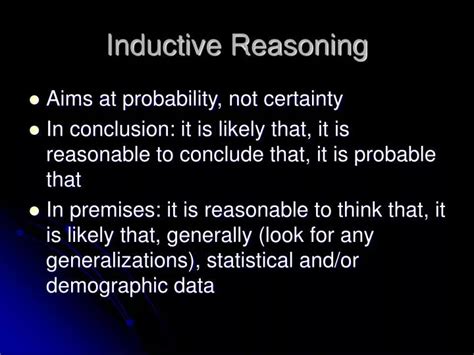 PPT Evaluating Inductive Reasoning Methods PowerPoint Presentation Free Download ID