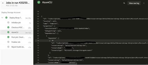 Deploy Azure Storage Account Using Bicep Template