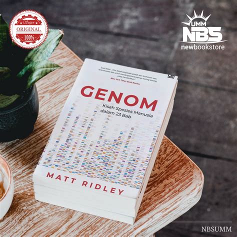 Genom The Story Of The Human Species In 23 Chapters Matt Ridley