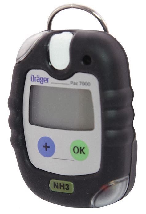 Single Gas Detector To Ppm Sensor Range Audible Visual Vibrating Alarm Type Grainger