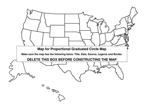 PPT Map For Proportional Graduated Circle Map PowerPoint Presentation ID