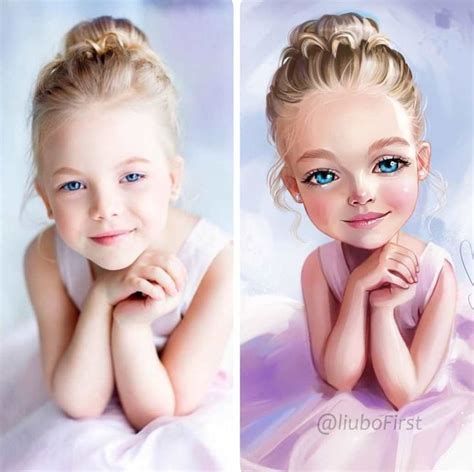 Любовь Фирстова талантливая художница из Нижнего Новгорода которая рисует цифровые портреты