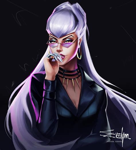 Kda The Baddest Evelynn Fanart By Me Hope You Guys Like It