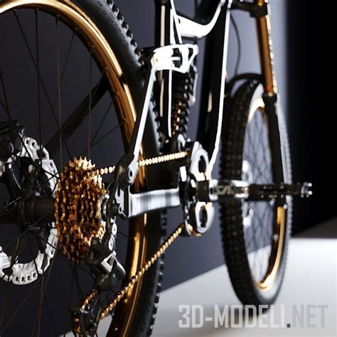 3d модель Горный велосипед Mtb Dh