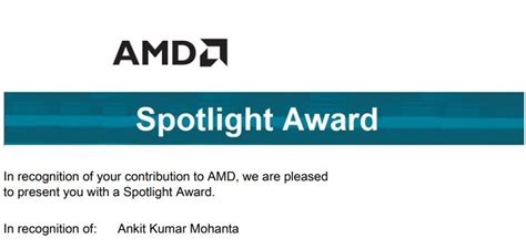 Ankit Kumar Mohanta On Linkedin Spotlightaward Success Teameffort Appreciation
