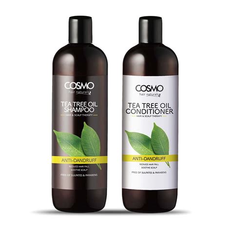 Soothing Scalp And Anti Dandruff Tea Tree Shampoo And Conditioner 500ml