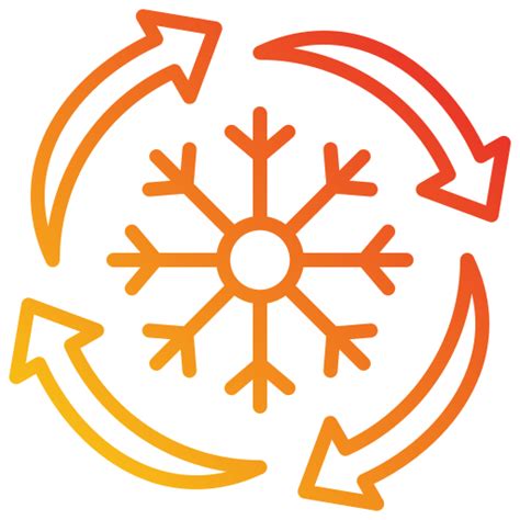 Cooling Generic Gradient Outline Icon