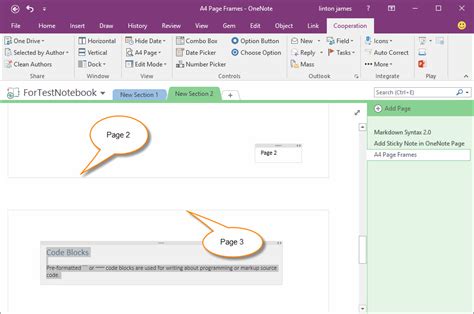 Onenote Add Ins View File Sizes Georgiaascse