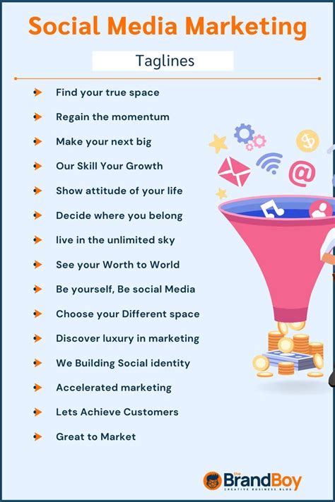 384 Catchy Social Media Marketing Slogans And Taglines Marketing