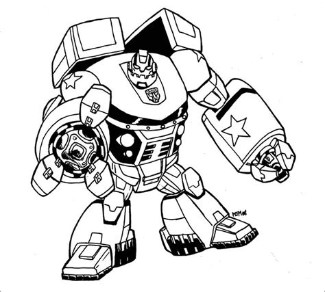 Transformers Animated Coloring Pages
