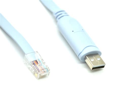 Консольный кабель Usb Rj45 Последовательный адаптер Rs232 для маршрутизатора Cisco 1 5 м Usb Rj