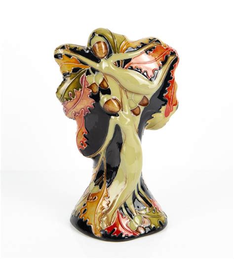 Moorcroft Pottery Oak Nymph 2010 Kerry Goodwin Tree Sculpture Figure
