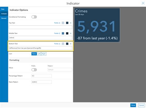 Operations Dashboard Provide Context To Your Dashboard Indicators