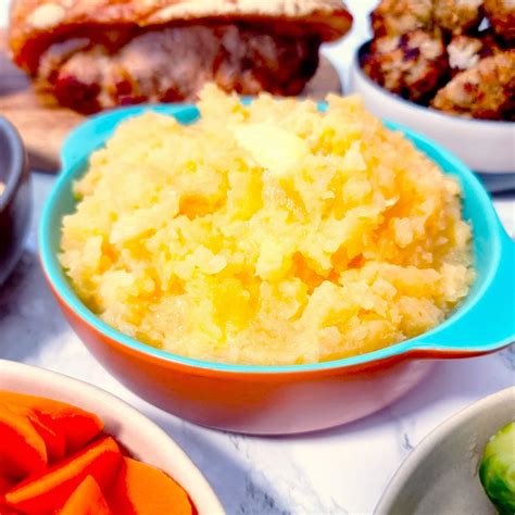 Buttery Mashed Swede Rutabaga Mash Feast Glorious Feast