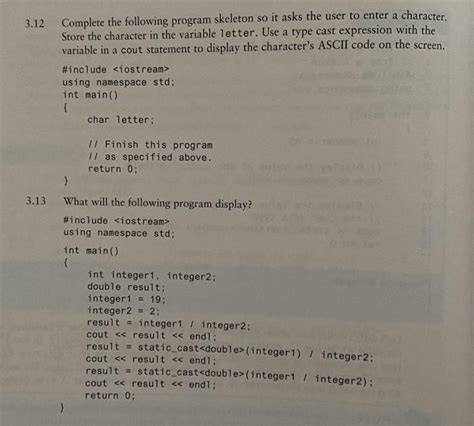 Solved 38 Write Cexpressions For The Following Algebraic