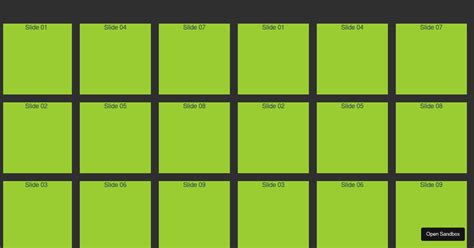 Splidejs Grid Codesandbox