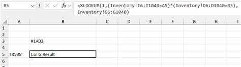 Issue Getting Data From Another Sheet Trying To Use Xlookup And Multiple Lookup Values