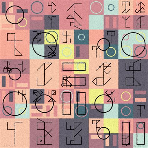 Glyph Your Heart Processingjava Rgenerative