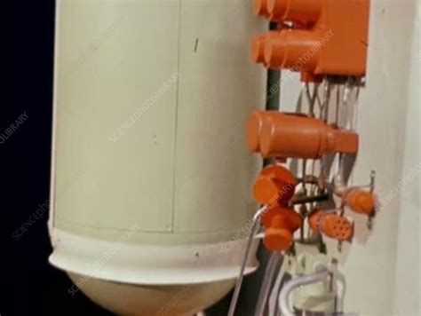Apollo Service Module Mock Up 1960s Stock Video Clip K005 9749 Science Photo Library
