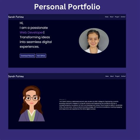 Webdevelopment Uiux Portfolio Html Css Javascript Collaboration