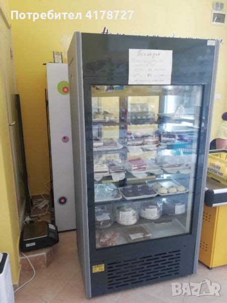 Хладилна витрина сладкарска в Витрини в гр Нова Загора Id46719696 — Bazar Bg