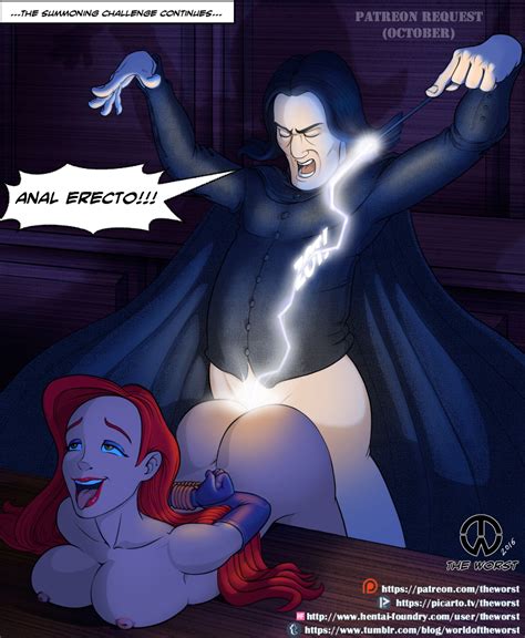 Patreon Request Jessica Rabbit Vs Severus Snape By Theworst Hentai