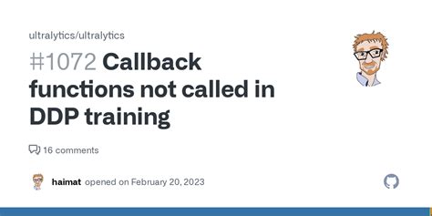 callback functions not called in ddp training · issue 1072