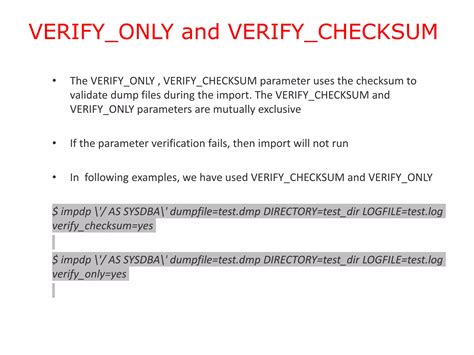 Oracle Data Pump Enhancements In Oracle 21c Pptx