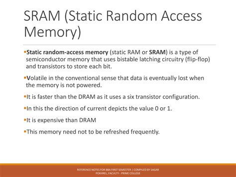 Primary Memory Ram Rom And Their Types Pdf
