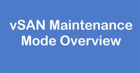 Configure Vsan 2 Node Cluster Mastering Vmware