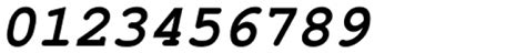 Nimbus Mono L Bold Oblique Font Monospaced Modern What Font Is