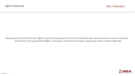 Metasploit Framework Eğitimi Pdf