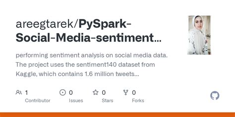 Github Areegtarek Pyspark Social Media Sentiment Analysis Performing Sentiment Analysis On