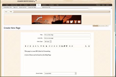 Wiki How To Create A New Page PiratesAhoy