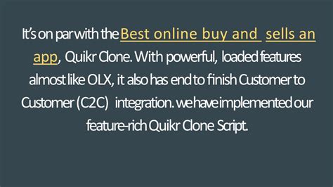 Ppt Readymade Best Quikr Clone Script Dod It Solutions Powerpoint