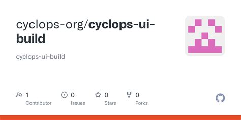 Github Cyclops Orgcyclops Ui Build Cyclops Ui Build