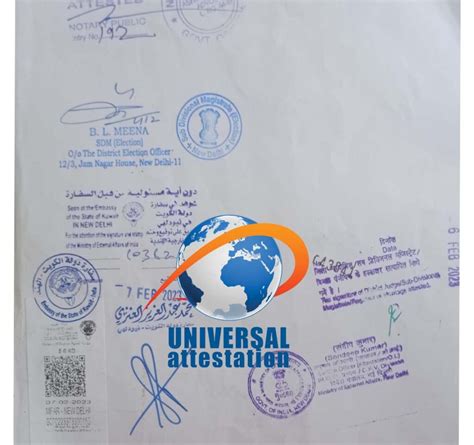 Kuwait Embassy Attestation Thrissur Norka Embassy Hrd Mea Apostille Attestationnorka Embassy