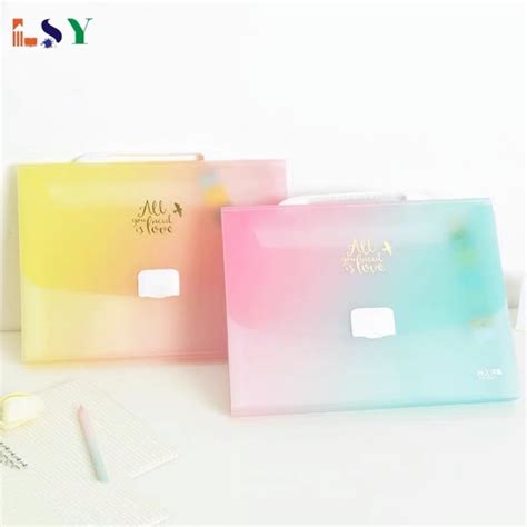 Expanding File Folder Document Storage With Handle Pockets Size A Shopee Philippines