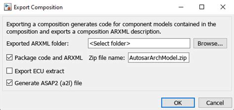Generate Asap2 File For Autosar Architecture Models Matlab And Simulink