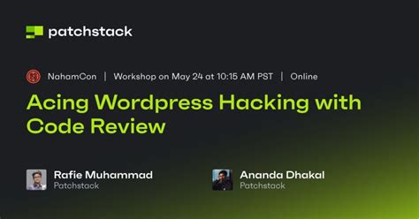 Patchstack On Linkedin Nahamcon2024