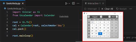 How To Display A Calendar In Python With Different Methods