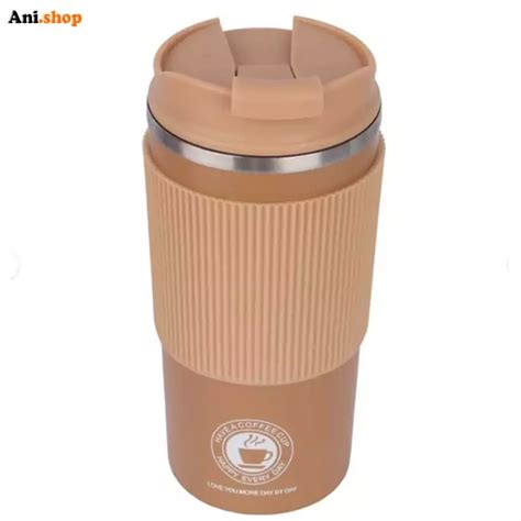 خرید و قیمت تراول ماگ دور سیلیکونی کافی کاپ 500 میلی از غرفه صام صنعت