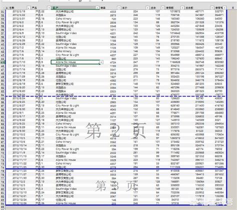 Excel打印预览的虚线怎么去掉？ 天天办公网