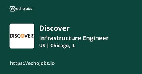 Discover Is Hiring Infrastructure Engineer Usd 86k 146k Chicago Il