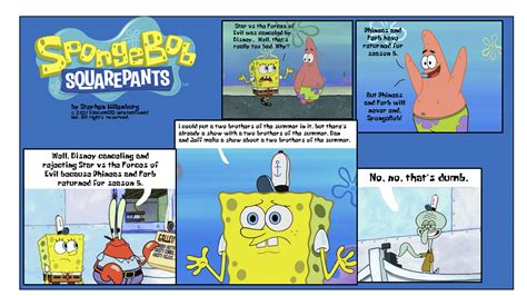 Hello My New Comic With Disney References In Spongebob Squarepants