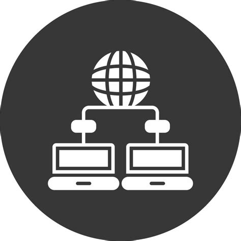 Data Network Glyph Inverted Icon 43430828 Vector Art At Vecteezy