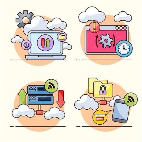 Premium Vector Global Data Security Personal Data Security Cyber Data