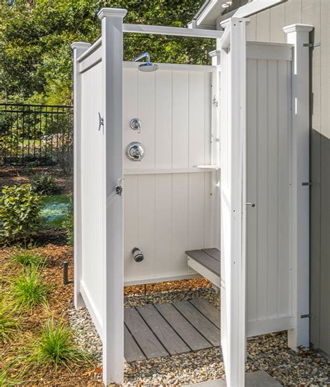 Build An Outdoor Shower Enclosure